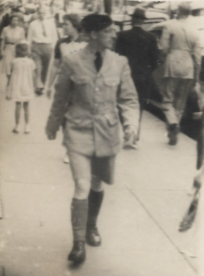 Military Record – Ted, retired